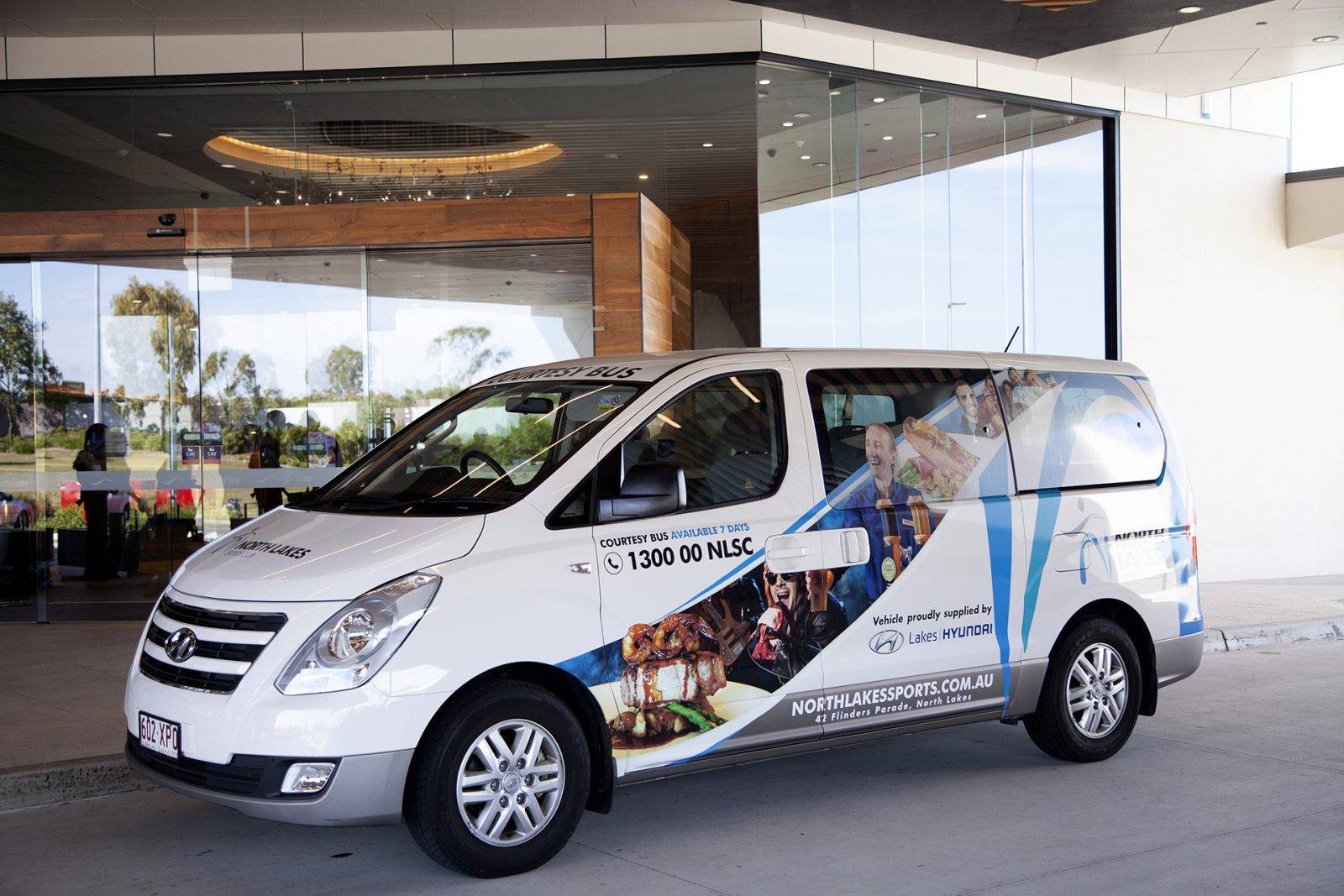 North Lakes Sports Club Courtesy bus - North Lakes Sports Club